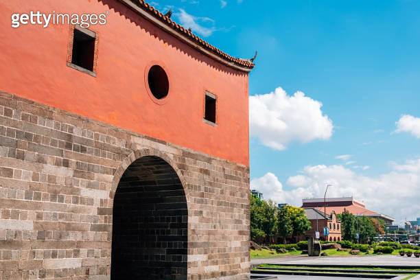 Beimen Taipei North Gate in Taipei, Taiwan (2156879632) - 게티이미지뱅크