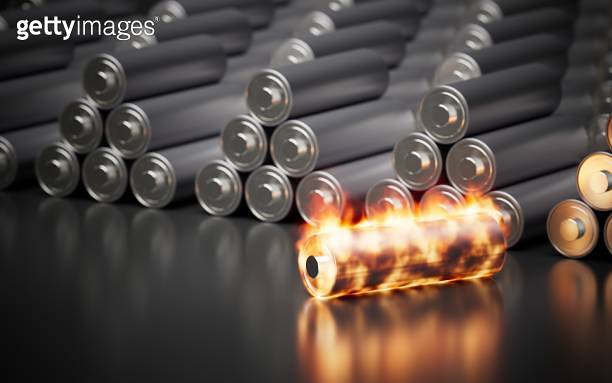 Lithium Battery Danger of Burning or Exploding, Heat, Fire, Explosion ...