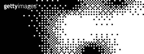 Pixel bitmap texture pattern. Geometric pixel pattern. Abstract bitmap ...