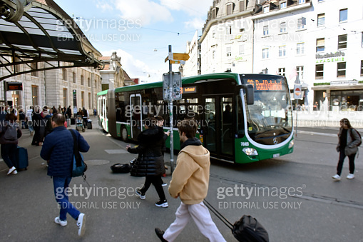 Basel SBB, Switzerland, Europe, Station Basel SBB, Basel SBB Railway ...