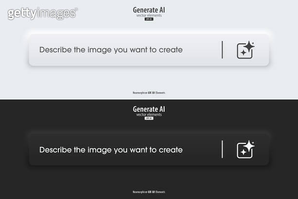 Generative Ai Bar Input Prompt As Commands For Create Black And White Generate Bar Artificial