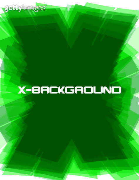 Dark green x-background with tech X letter shape 이미지 (2151938019) - 게티이미지뱅크