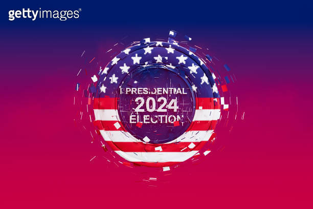 US 2024 Presidential Election Vote Badge 이미지 (2148579877) - 게티이미지뱅크