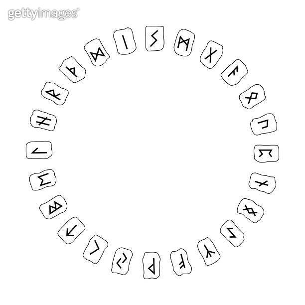 Celtic runes 이미지 (2080356907) - 게티이미지뱅크