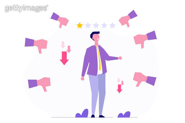 Poor employee performance concept. Addressing negative feedback ...