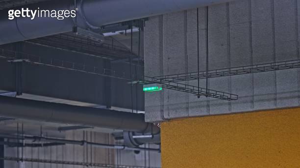 Parking Lot Automated Parking Spot Occupation Ceiling Sensor Indicator ...