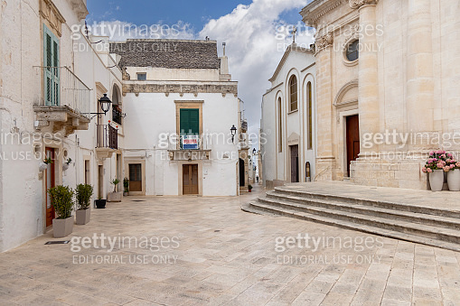 Piazza Fra Giuseppe Andrea Rodio with 18th century Church of Saint ...