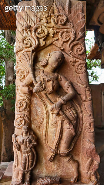 Carvings of Madanika on the Entrance of Kakatiya Rudreshwara Temple ...