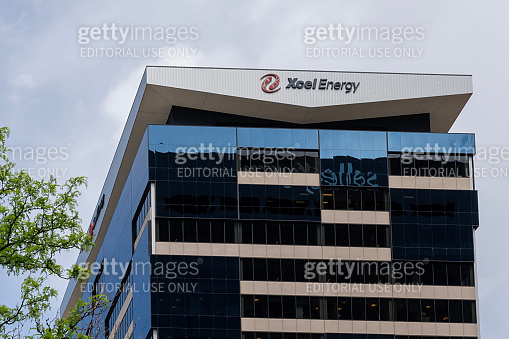 Xcel Energy company’s regional headquarters in Denver, Colorado, USA ...