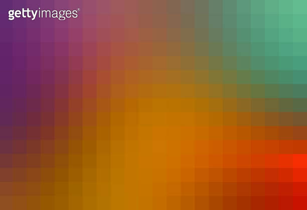 Colorful shades grid pixels square mosaic aura abstract pixellate ...