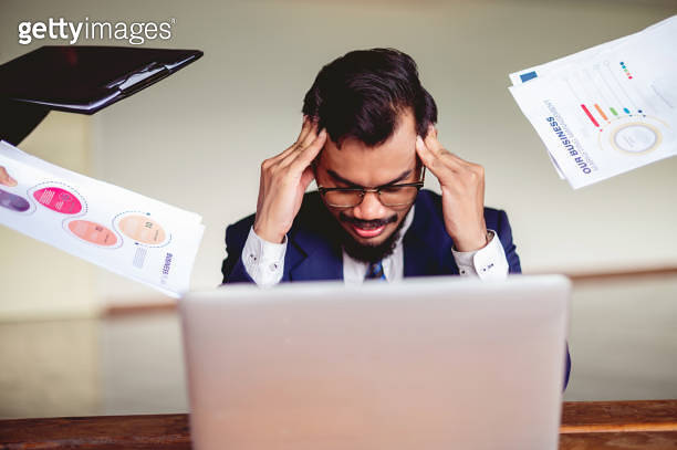 Fatigue from working a lot, problems with not being able to keep up ...