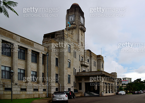 Parliament of Fiji, Fiji Government Buildings, Southern Cross Road ...