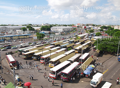 Port-Louis Gare du Nord - Immigration Square bus station leading to the ...