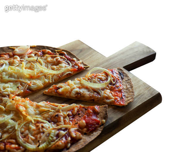 Pizza Napoletana, traditional and authentic Italian pizza baked in wood fired oven. Margherita ...