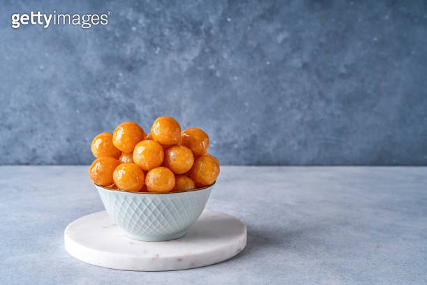 Traditional middle eastern fried sweets lokma, awameh, luqaimat ...