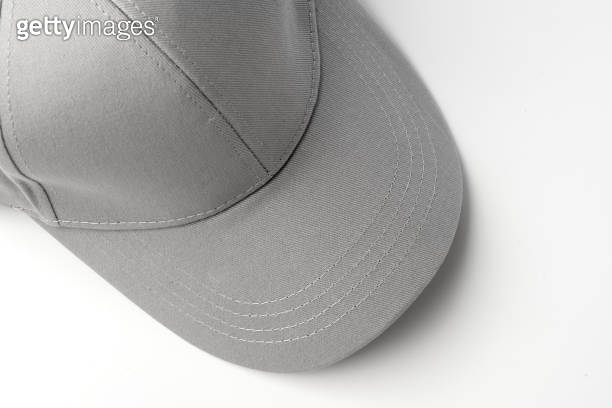 Gray Baseball Cap on White Background 이미지 (2148100096) - 게티이미지뱅크