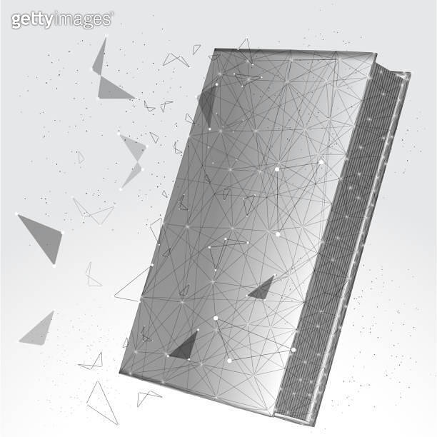 book abstract low poly style design Abstract geometric background ...