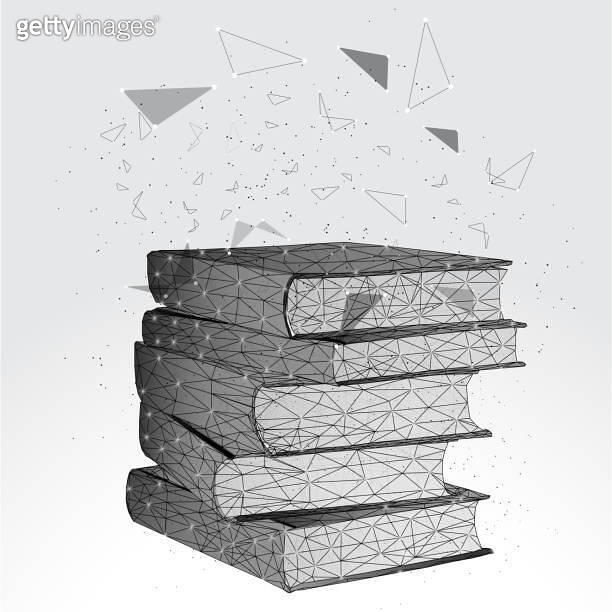 book abstract low poly style design Abstract geometric background ...