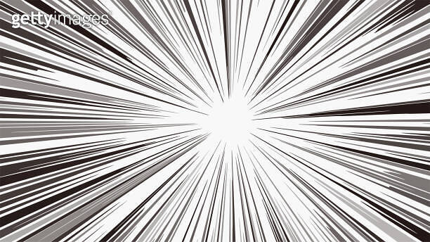 Vector abstract rays background, motion bursts of rays, motion lines ...
