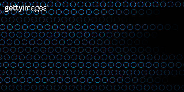 Blue geometric linear rings abstract futuristic modern background 이미지 ...
