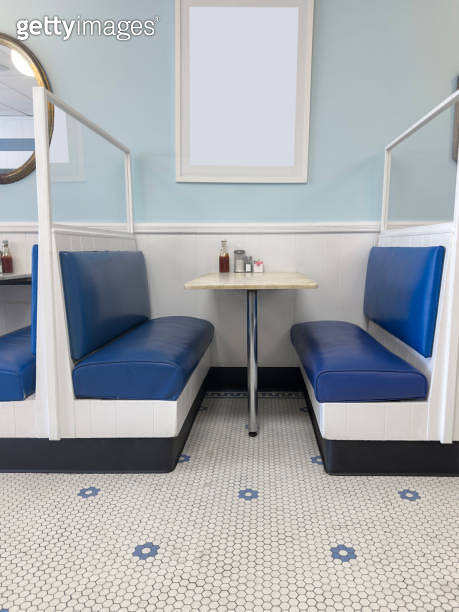 Diner booth 이미지 (1955229632) - 게티이미지뱅크