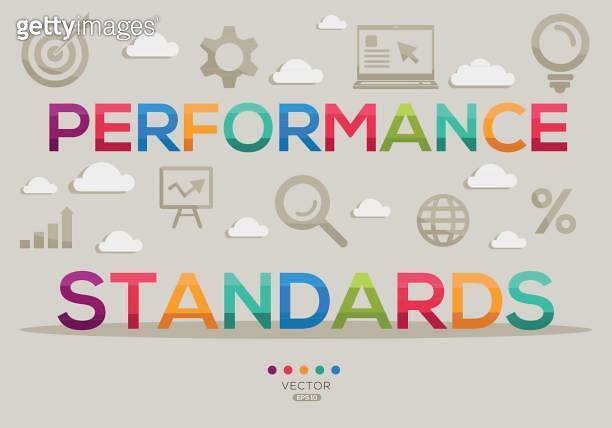 Performance standards Text concept. 이미지 (2154482236) - 게티이미지뱅크