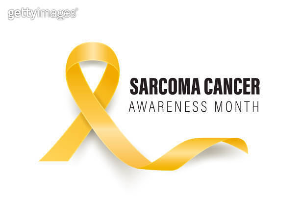 Sarcoma, Bone Cancer Banner, Card, Placard with Vector 3d Realistic ...