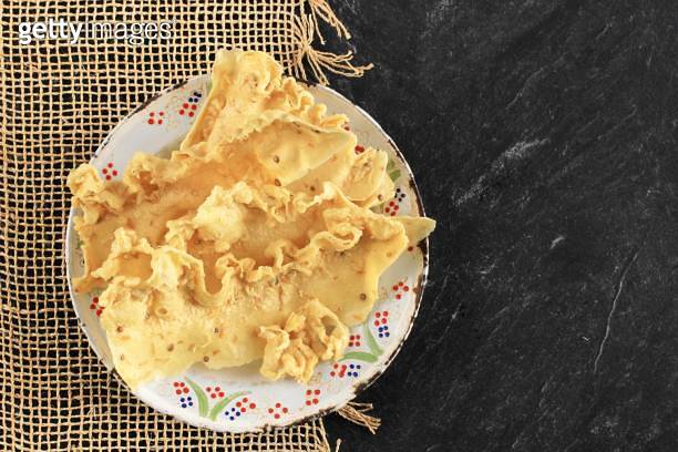 Peyek or Anchovy Brittle is Popular Snack from Javanese Culture ...