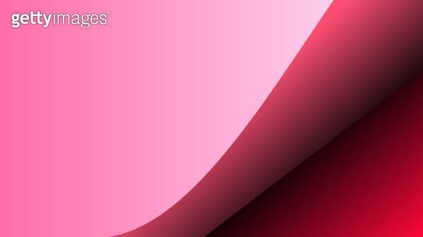 Rose red colors simple folded paper theme background with underside ...