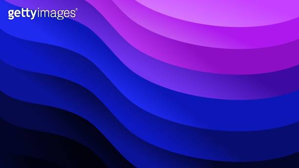 Multicolor repeating wave overlay folds gradient background 이미지 ...