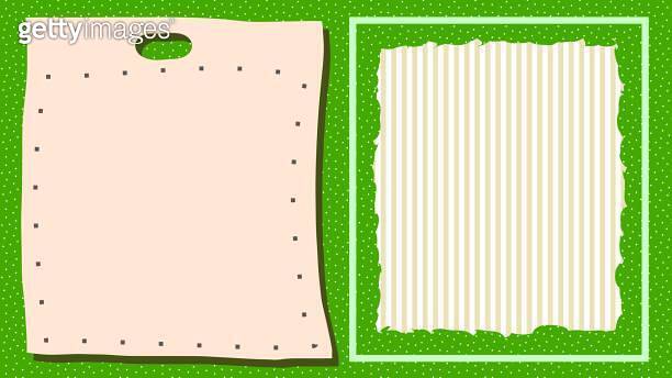 Green school and office presentation background with craft design 이미지 ...