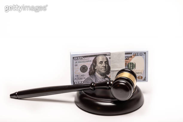 Gavel and Money Concept for Financial Legal Issues. 이미지 (2022958053 ...