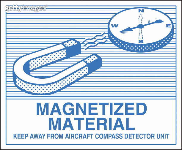Class 9 Hazardous HAZMAT Material Label IATA Transportation Handling ...