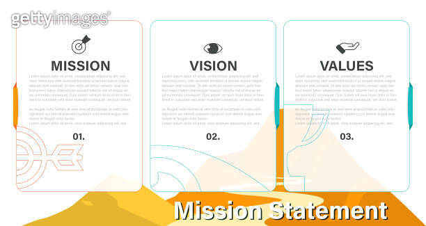 Mission Statement template stock illustration. Infographic ...