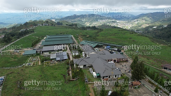 Aerial View of The Desa Dairy Cattle Farm (2157626068) - 게티이미지뱅크