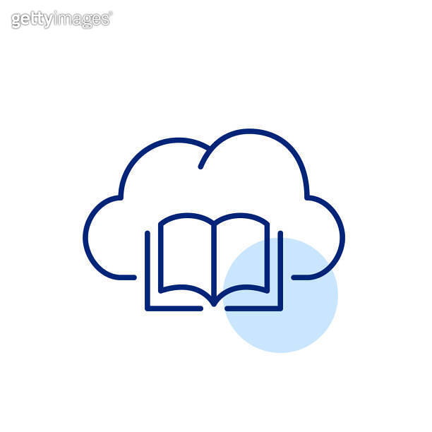 Book and cloud data storage. Reading platform and literature sharing ...