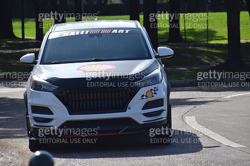 Official Shell Co. Chevy Blazer SUV cruising near a nature reserve ...