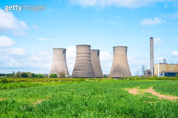 West Burton power stations, UK 이미지 (2165931575) - 게티이미지뱅크