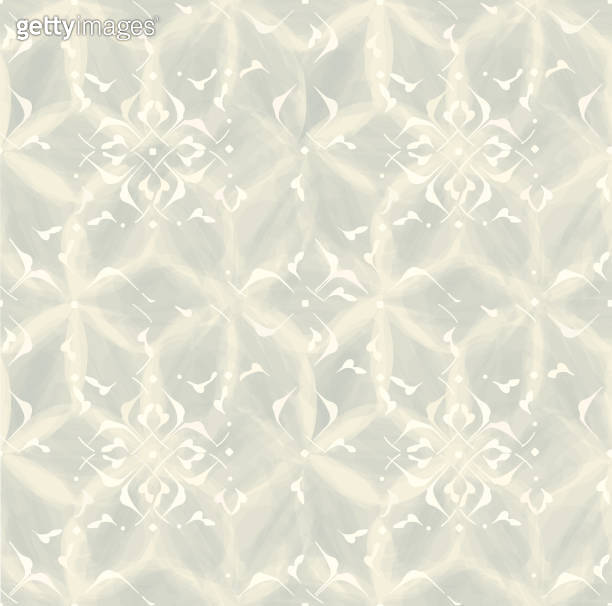 Seamless arabesque minimal abstract organic shapes pattern. Floral ...