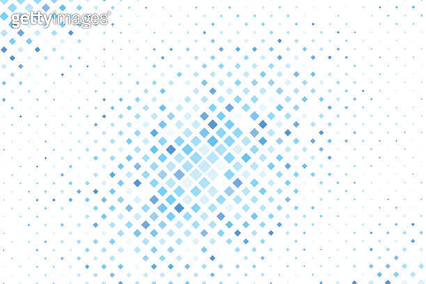 Diagonal square pattern background - geometric vector illustration from blue squares. Abstract ...