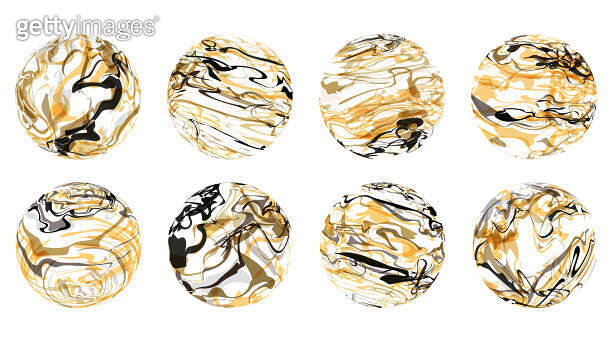 Vector Set Sphere Shape Earth Geography Concepts Symbol Collection 이미지 ...
