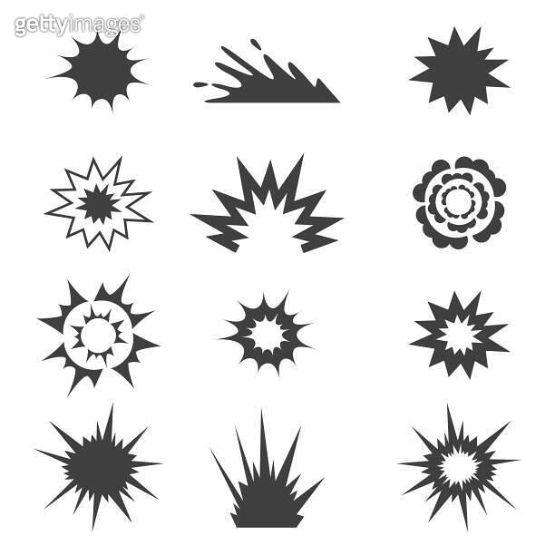 Cartoon explode effects 이미지 (1921845022) - 게티이미지뱅크
