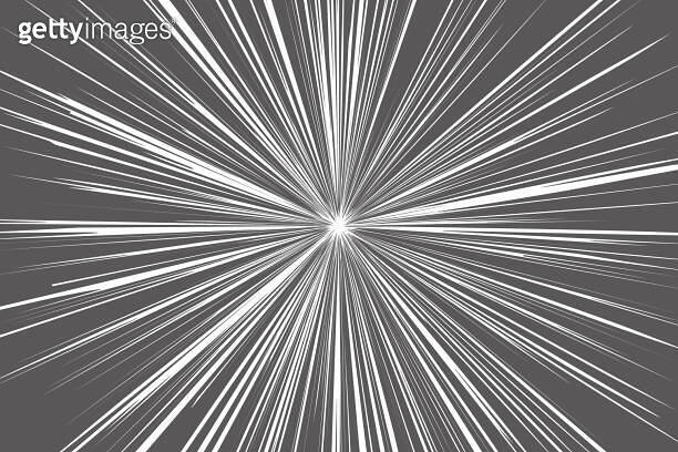 Manga speed lines effect. Anime comic radial burst background. Light ...