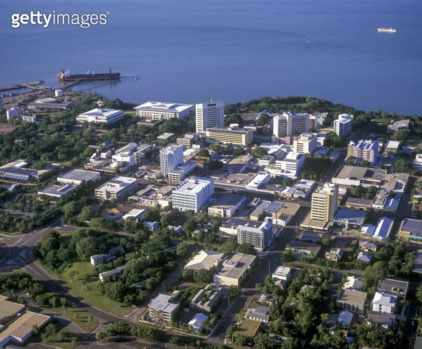 The city of Darwin in the Northern Territory. 이미지 (2018612895) - 게티이미지뱅크