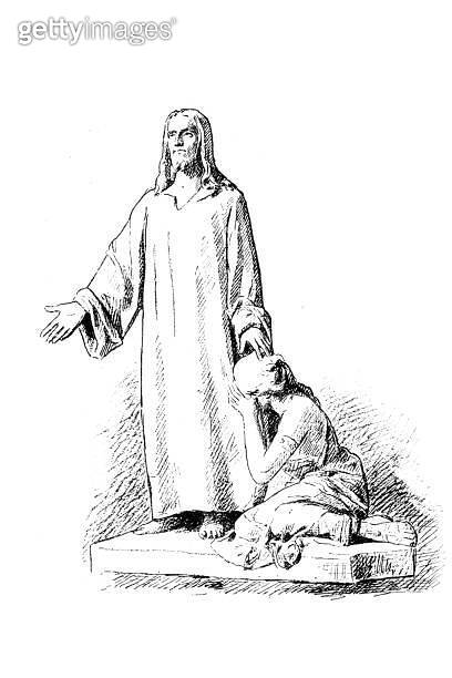 Jesus Shows Himself To Mary 이미지 2122054465 게티이미지뱅크