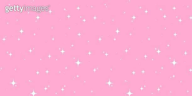 Striped pattern with a star. Pink texture Seamless vector stripes ...