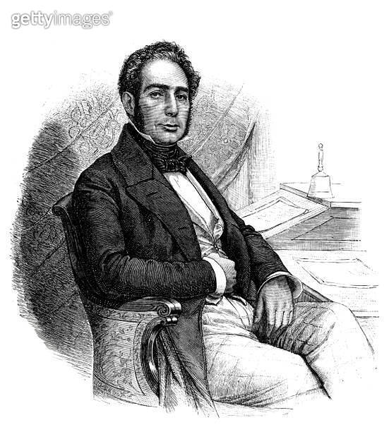 Martin Sigismund Eduard von Simson, 1810-1899, a German jurist and ...