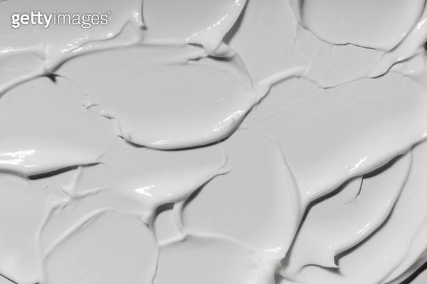 Bright balm texture. Hydration of natural, pure creme. Empty space for ...