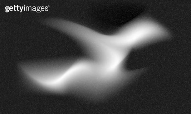 White noise splashes, black dotwork grain texture, abstract stipple ...