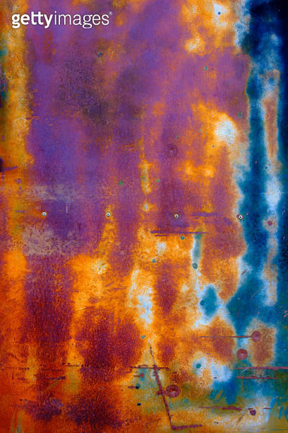 vintage orange zinc background 이미지 (2077386740) - 게티이미지뱅크